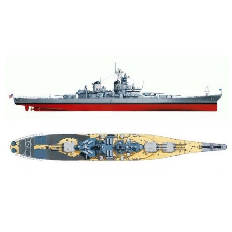 Pancernik New Jersey - Tamiya 78028 | Sklep modelnet.pl