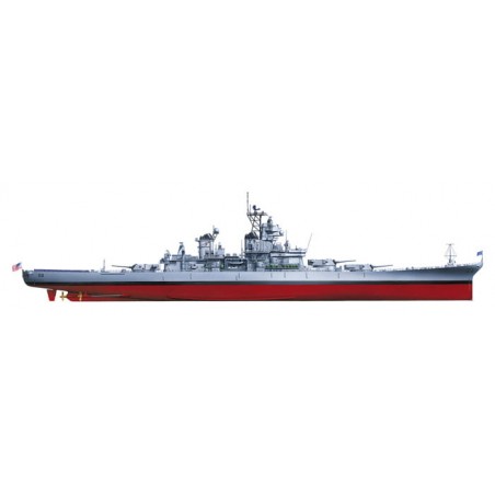 Model pancernika USS Missouri BB-63 (1991) firmy Tamiya 78029 | Sklep ...