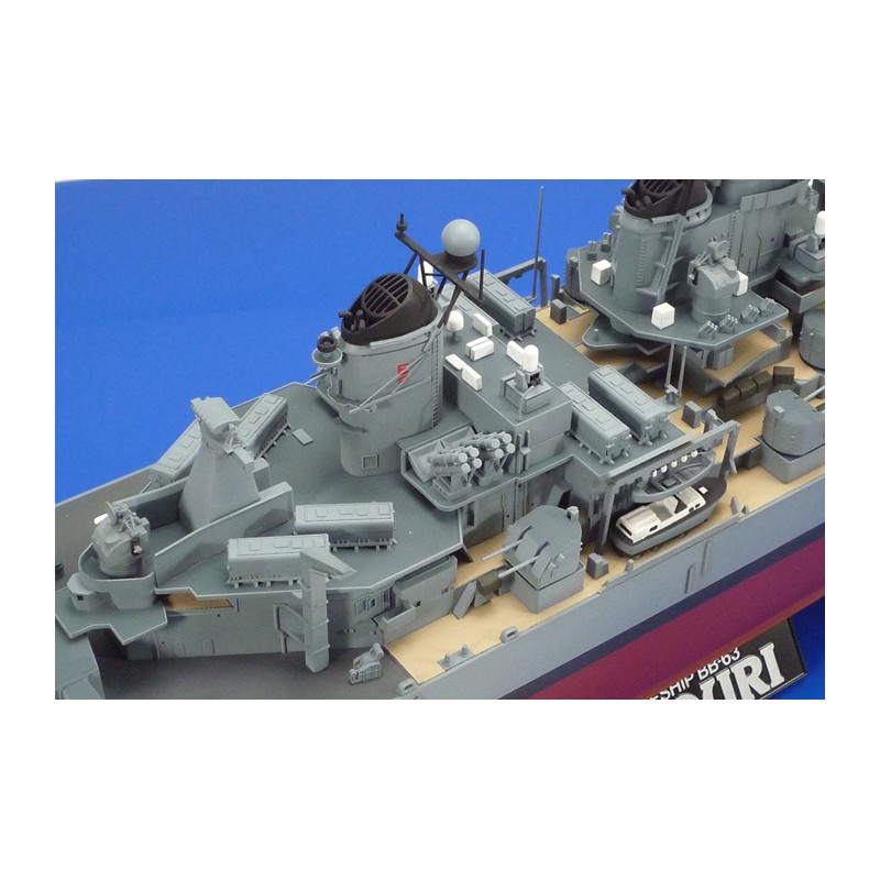 Model pancernika USS Missouri BB-63 (1991) firmy Tamiya 78029 | Sklep ...