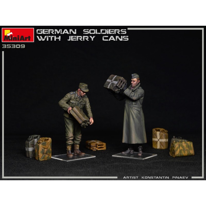 German soldiers w jerry cans - MiniArt 35286 | Sklep modelnet.pl