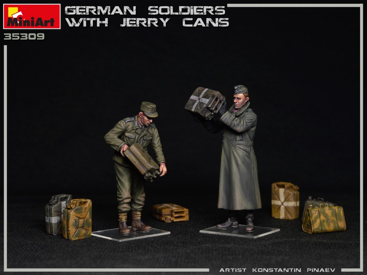 German soldiers w jerry cans - MiniArt 35286 | Sklep modelnet.pl