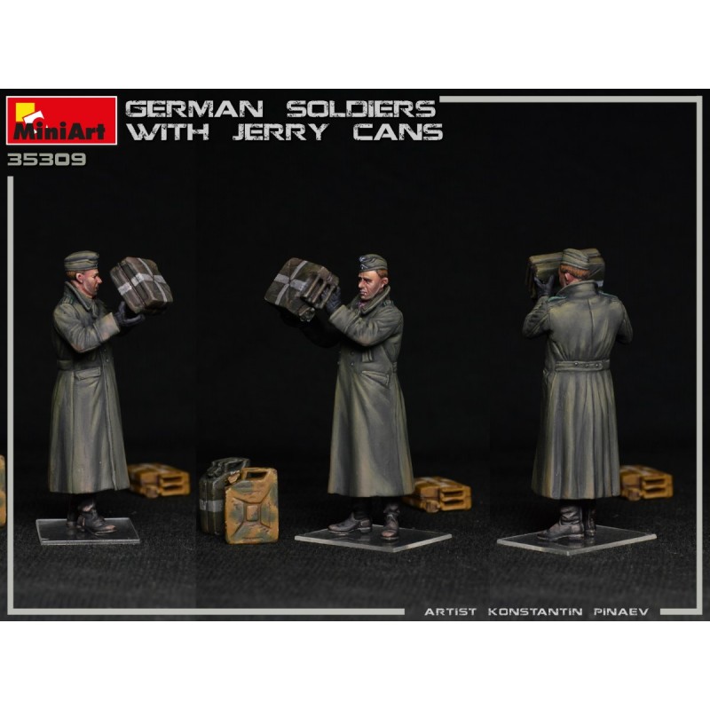 German soldiers w jerry cans - MiniArt 35286 | Sklep modelnet.pl