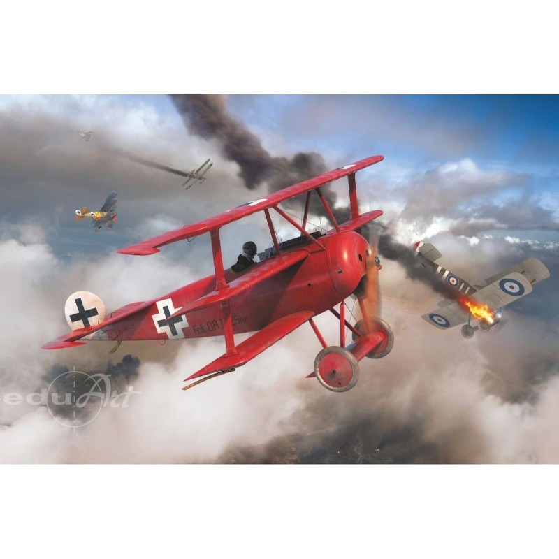 Model samolotu Fokker Dr.I firmy Eduard 8162 w skali 1/48 | Sklep ...